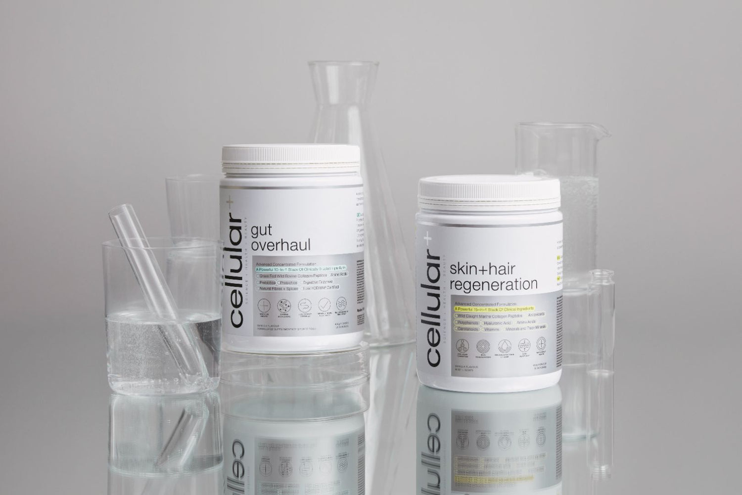 Heal + Glow Duo | Cellular Plus Health | Gut + Skin